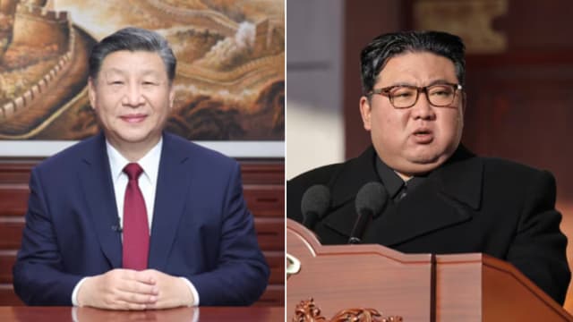 习近平和金正恩互致贺电 庆祝两国建交75周年 - 8world