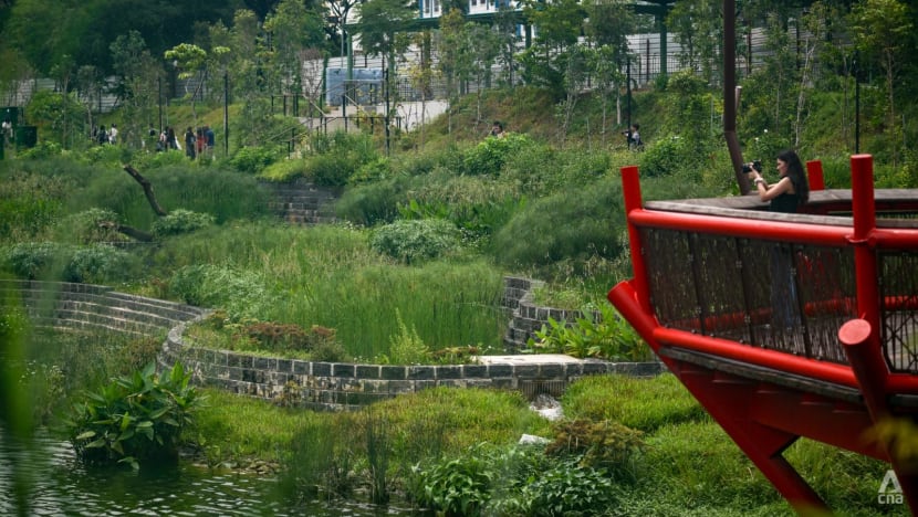 New Bidadari Park inspired by Winnie the Pooh forest, features recreational lake, trails and ...