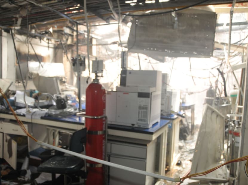 MOM issues partial stop-work order to firm involved in Jurong lab fire ...