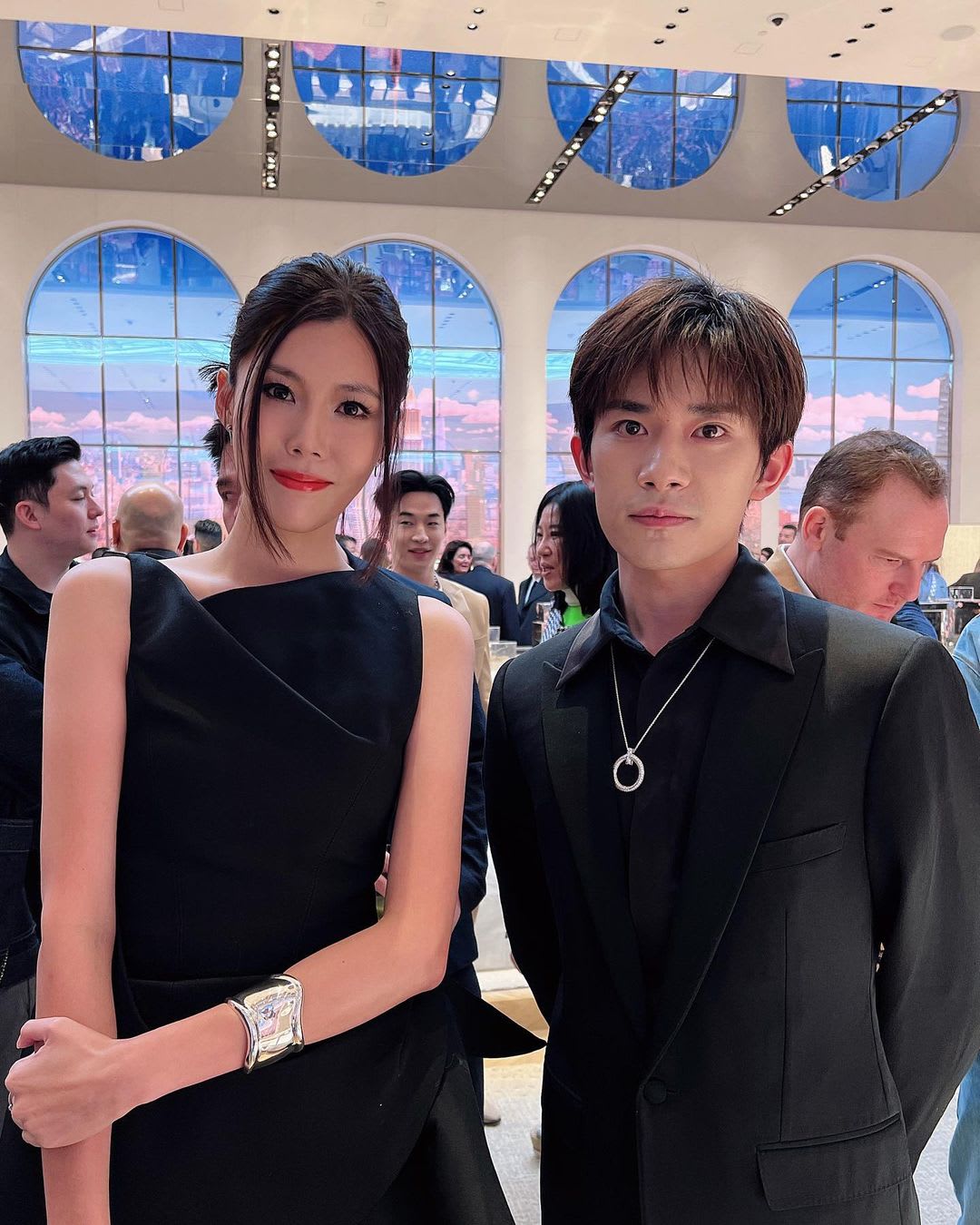 Actress Carrie Wong attended the Met Gala afterparty and posed with ...