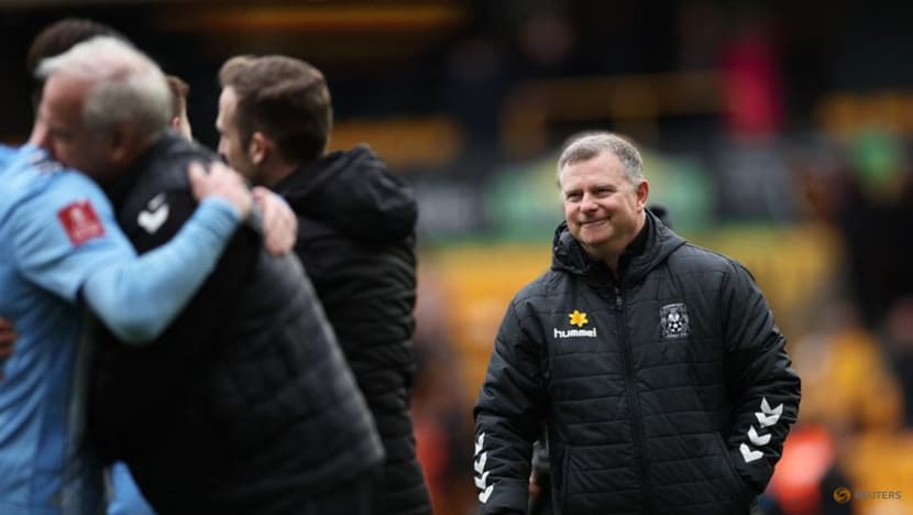 Coventry boss Robins 'immensely' proud after Wolves FA Cup upset - CNA