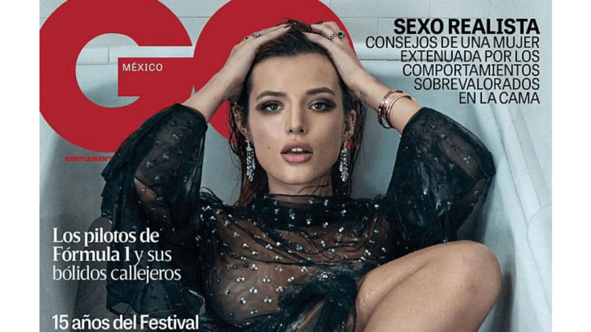 Bella Thorne Poses Nude 8days