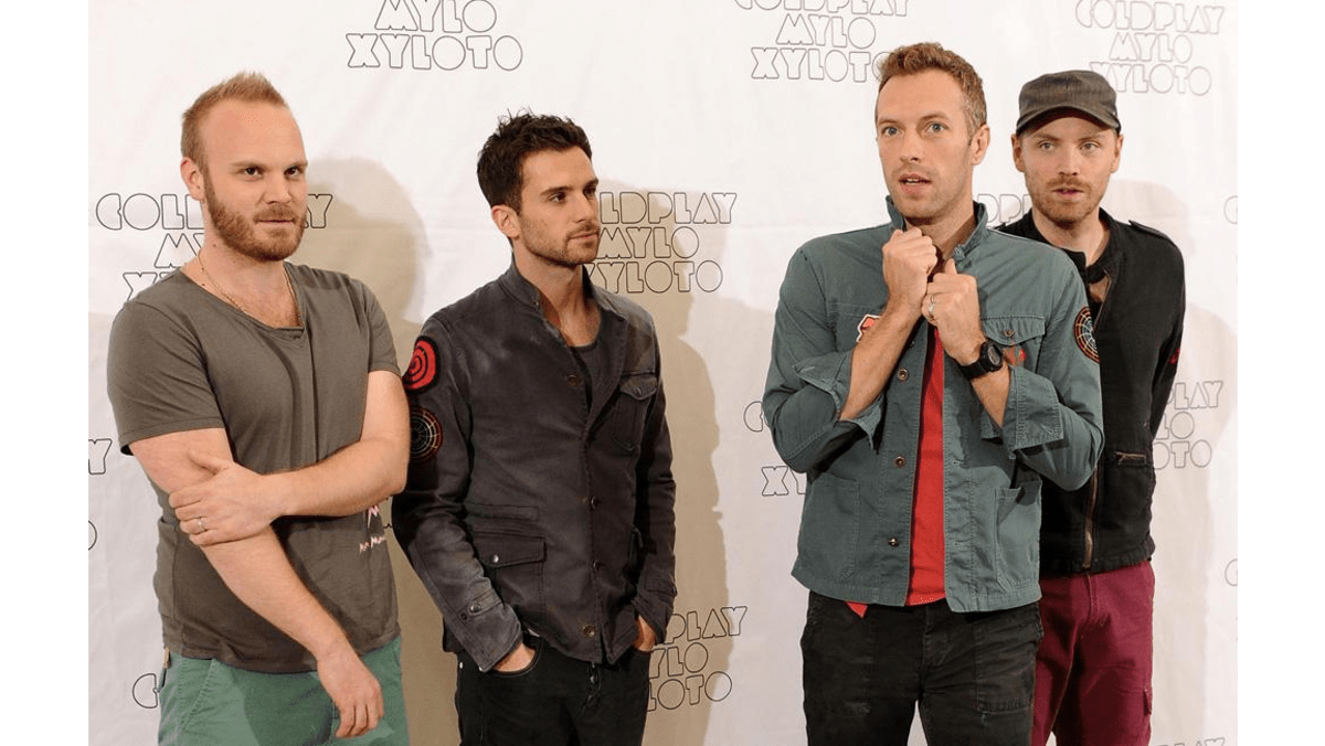 Coldplay make £174k a day - 8days