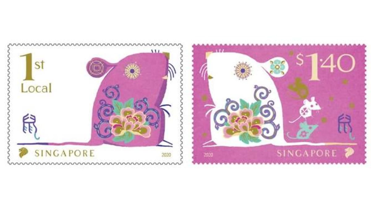 SingPost issues new stamps to usher in Year of the Rat - TODAY