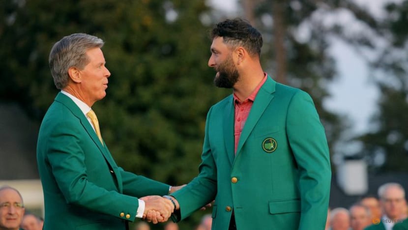 'This one was for Seve,' says Rahm after Masters triumph - CNA