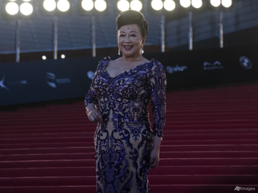 Hong Kong star Nancy Sit performing at Resorts World Sentosa in May ...