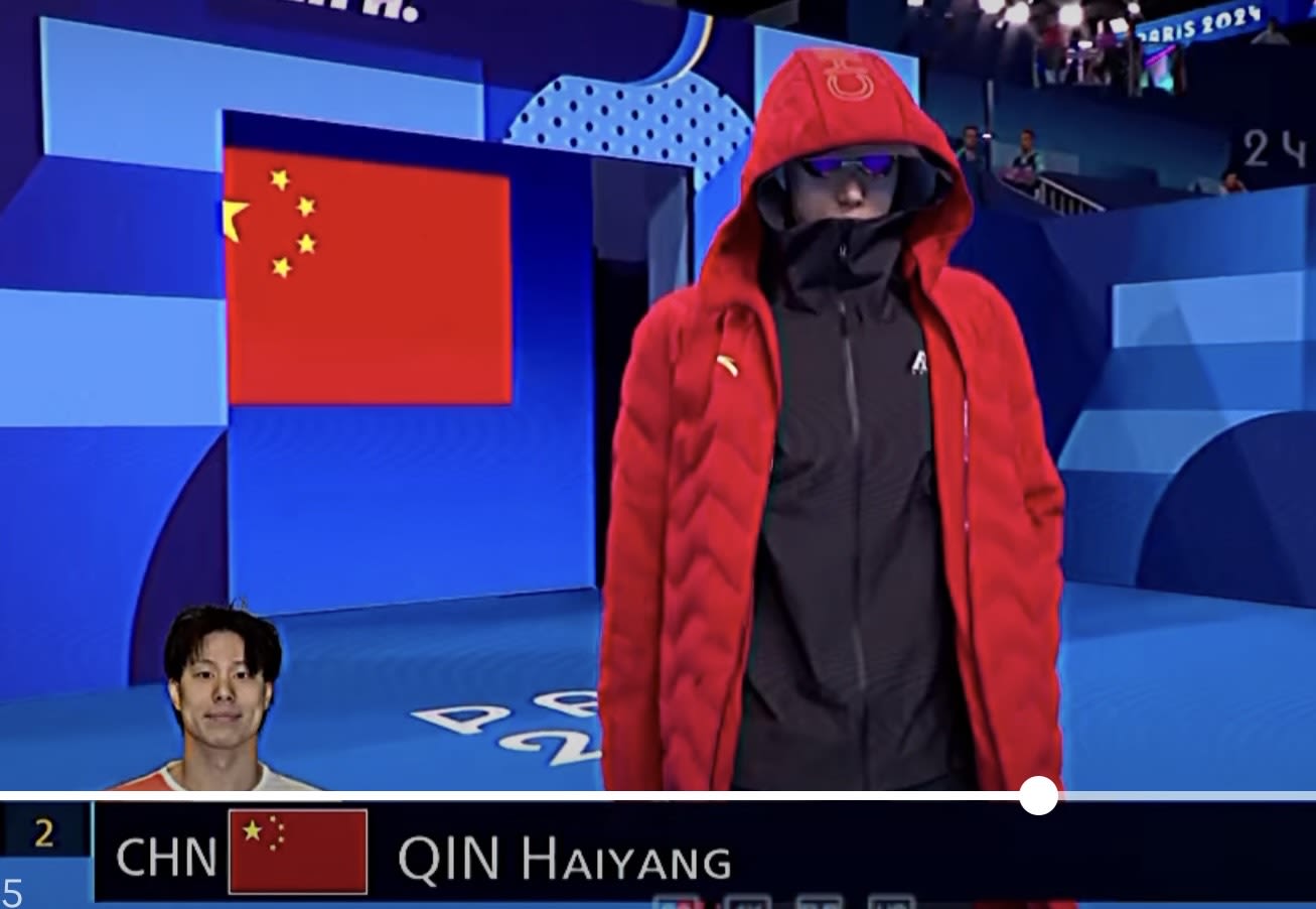 "Olympics Or Paris Fashion Week?": Chinese Swimmer Qin Haiyang’s Strut ...