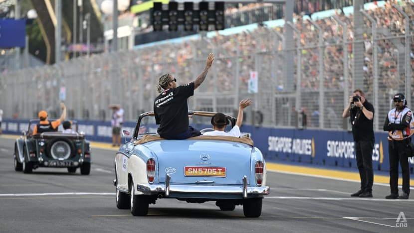 In pictures: An action-filled weekend of the 2023 Formula 1 Singapore ...