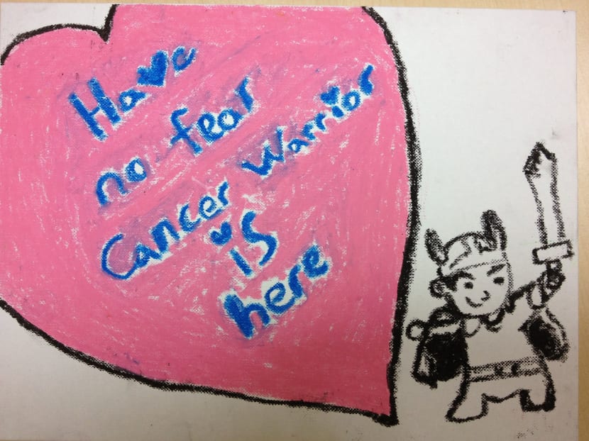 Cancer patients get drawings of courage as Christmas gift - TODAY