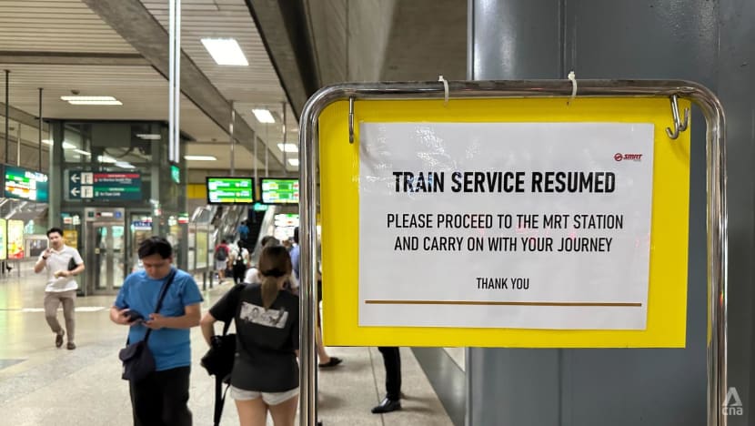 East-West Line MRT services fully resume after six-day disruption - CNA