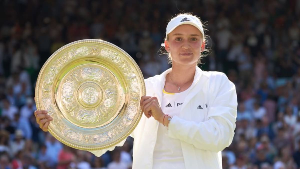 I was super nervous, says Wimbledon champion Rybakina - CNA
