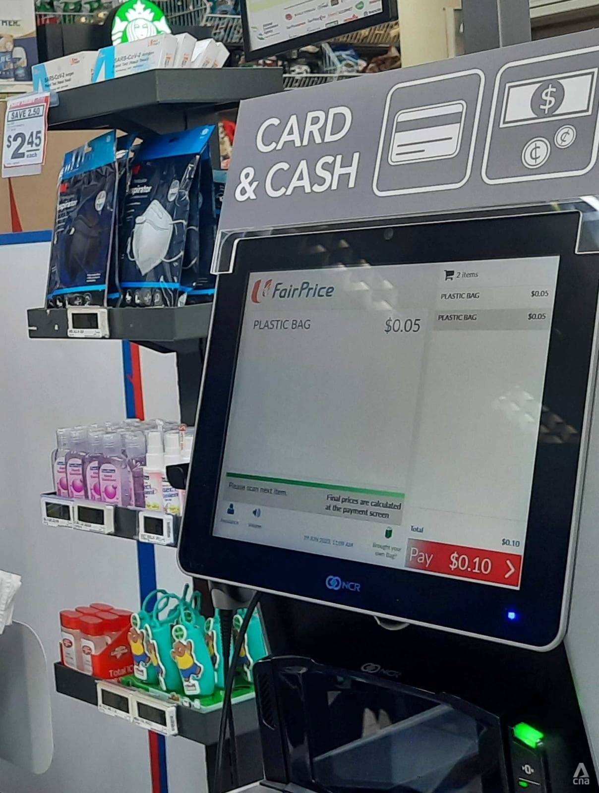 'Based on honour system': Barcodes at FairPrice self checkouts for ...