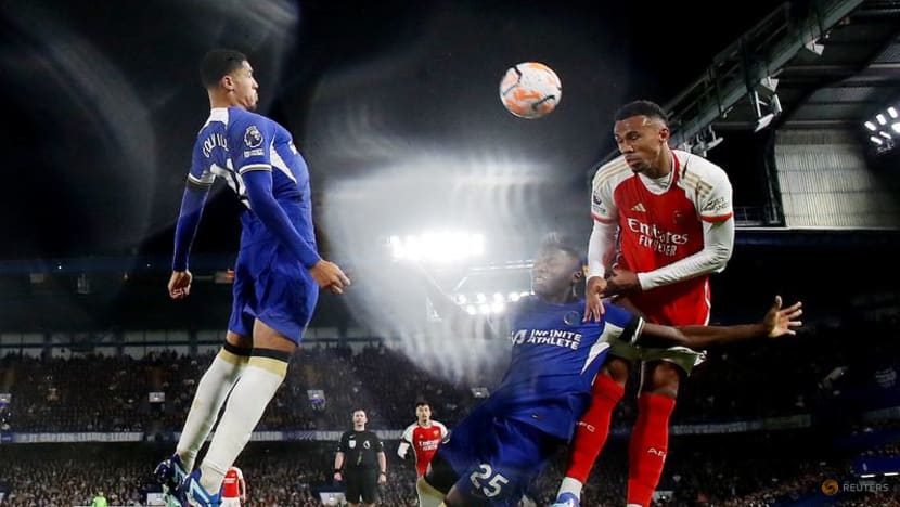 Arsenal fight back from two goals down to draw at Chelsea - CNA