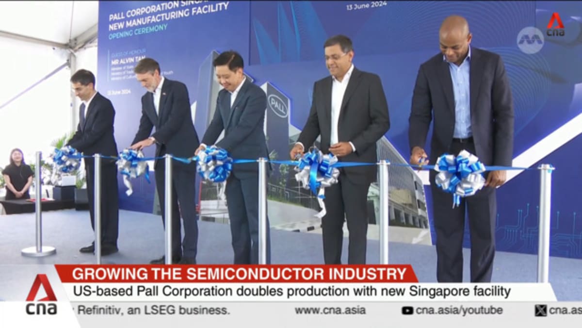 US-based Pall Corporation doubles production with new Singapore ...