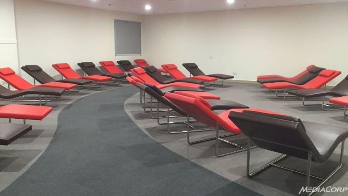 Ruang riadah menarik bagi pemandu bas di depot Bulim - BERITA Mediacorp