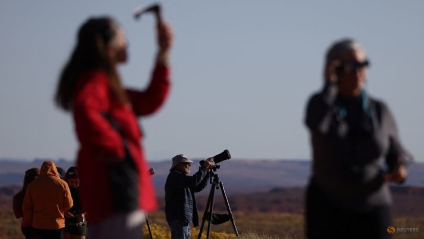 Annular solar eclipse transfixes crowds across the Americas - CNA