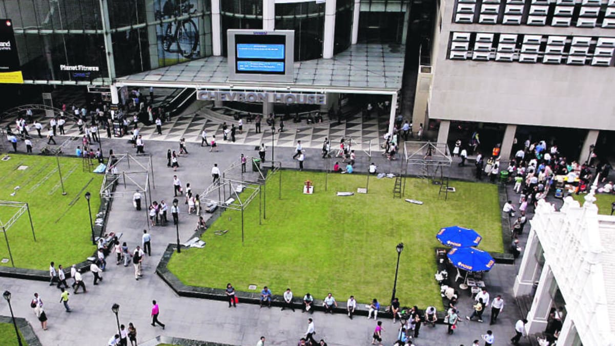 Chevron House at Raffles Place up for sale at around S$700 million ...