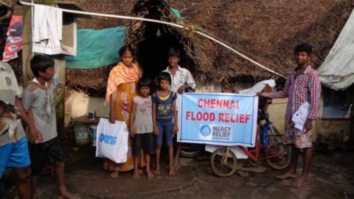 Kutipan derma khas bagi bantu mangsa banjir Chennai - BERITA Mediacorp