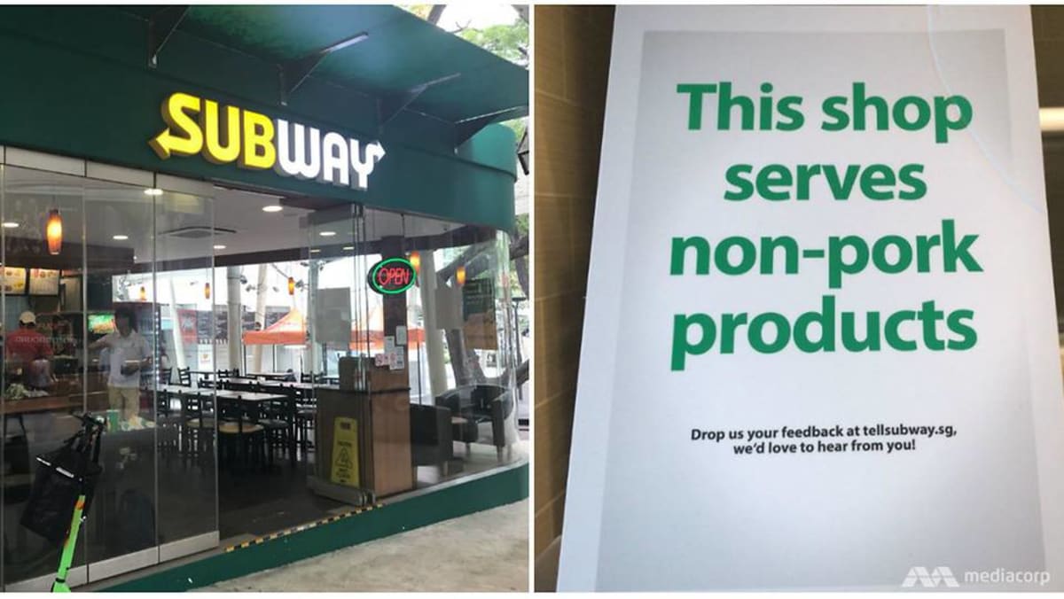 Subway Singapore officially certified halal - CNA Lifestyle