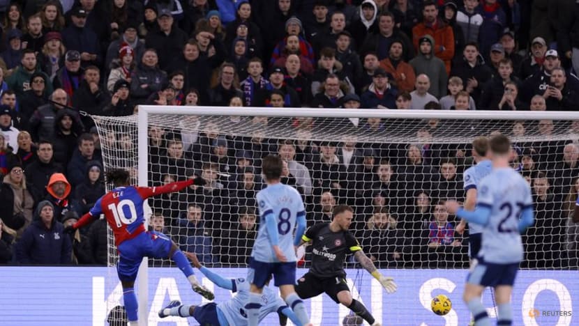 Olise double as Palace beat Brentford to snap winless run - CNA