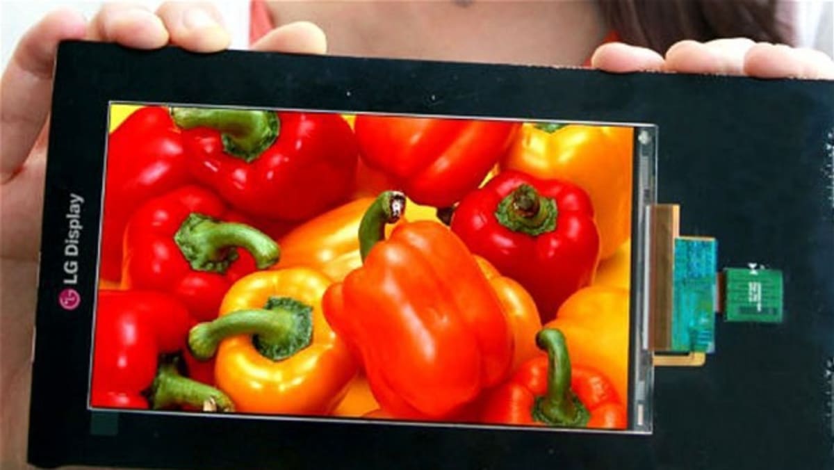 LG unveils quad-HD smartphone screen - TODAY