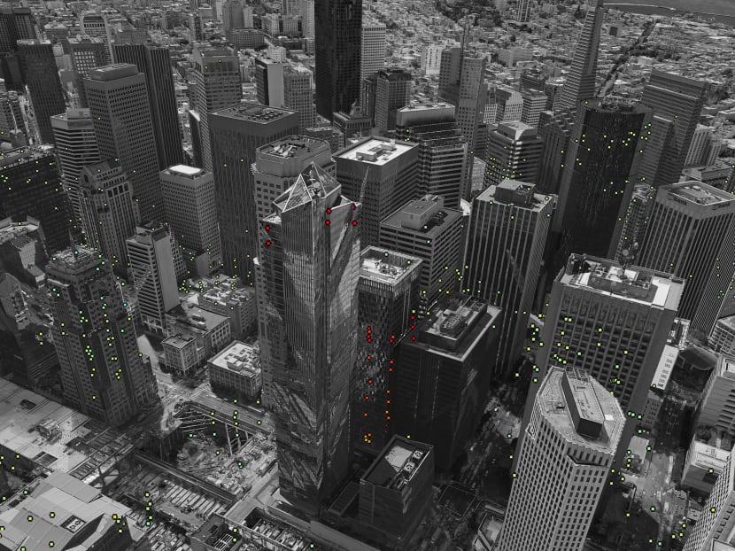 Leaning San Francisco tower seen sinking from space - TODAY