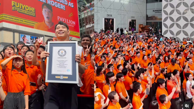 388人化身马国网红“罗杰叔叔” 缔造世界纪录 - 8world