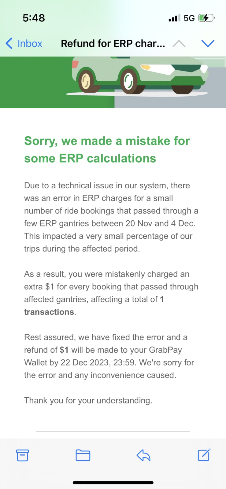 More than 40,000 Grab passengers overcharged due to app using outdated ...