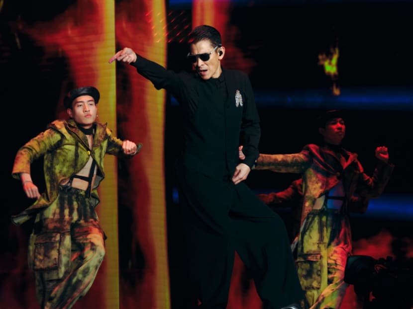 Andy Lau kicks off 4-night Singapore concert in grandeur, with 29 songs ...