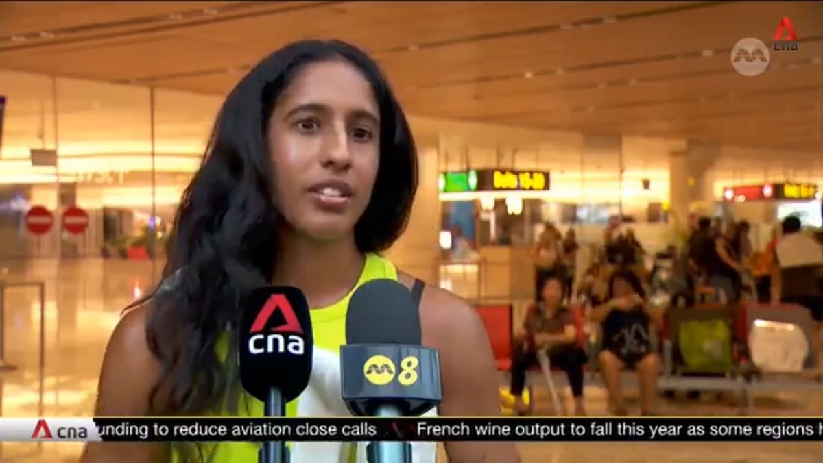 Singapore sprinter Shanti Pereira returns from history-making European ...