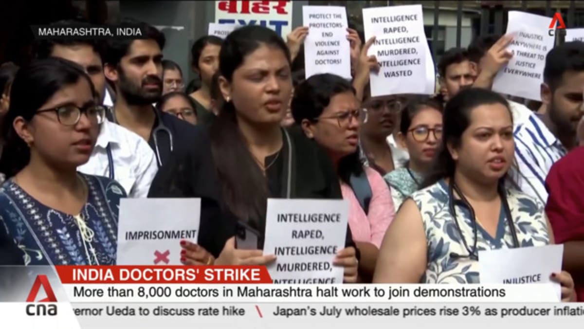 India doctors' strike: Massive disruptions in hospitals nationwide - CNA