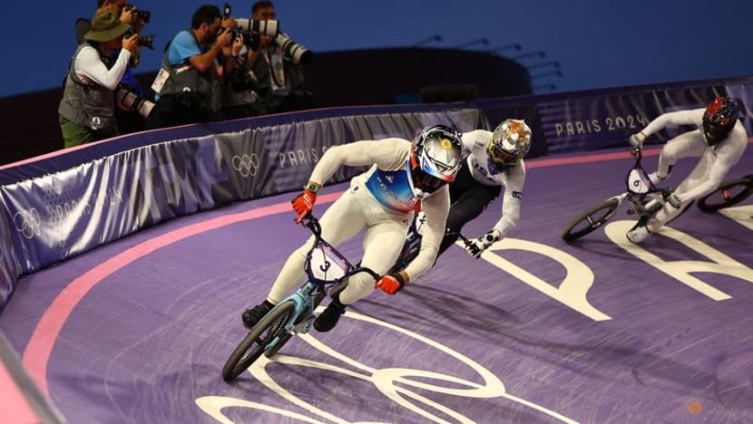 French BMX racers rule the ramps in quarter-finals - CNA