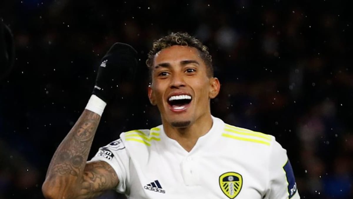 Late Raphinha penalty gives Leeds win over Palace - CNA