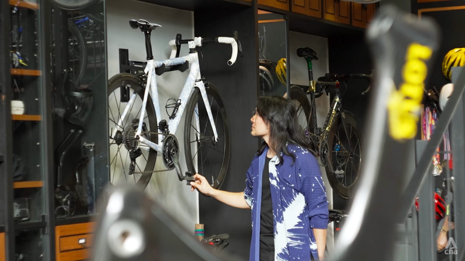 This Thai cycling enthusiast owns more than 50 bicycles, including some ...
