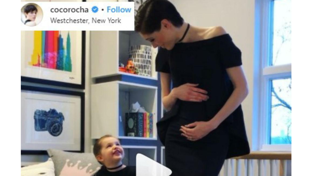 Coco Rocha announces second pregnancy - 8days