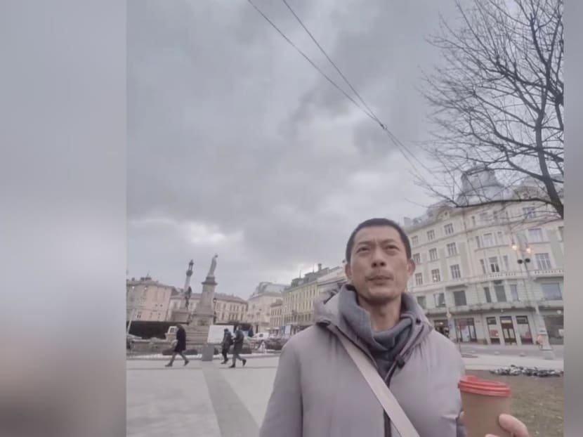 Singaporean Ix Shen and wife reach western Ukrainian city of Lviv - CNA ...