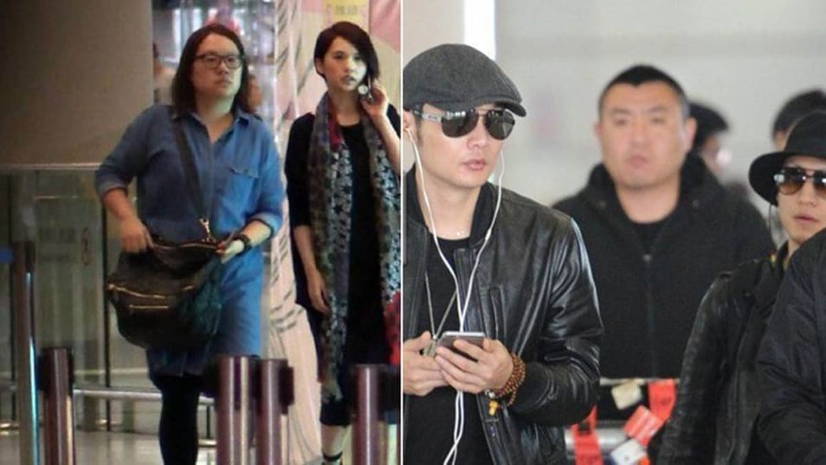 Rainie Yang spotted rushing to Li Ronghao’s house - 8days
