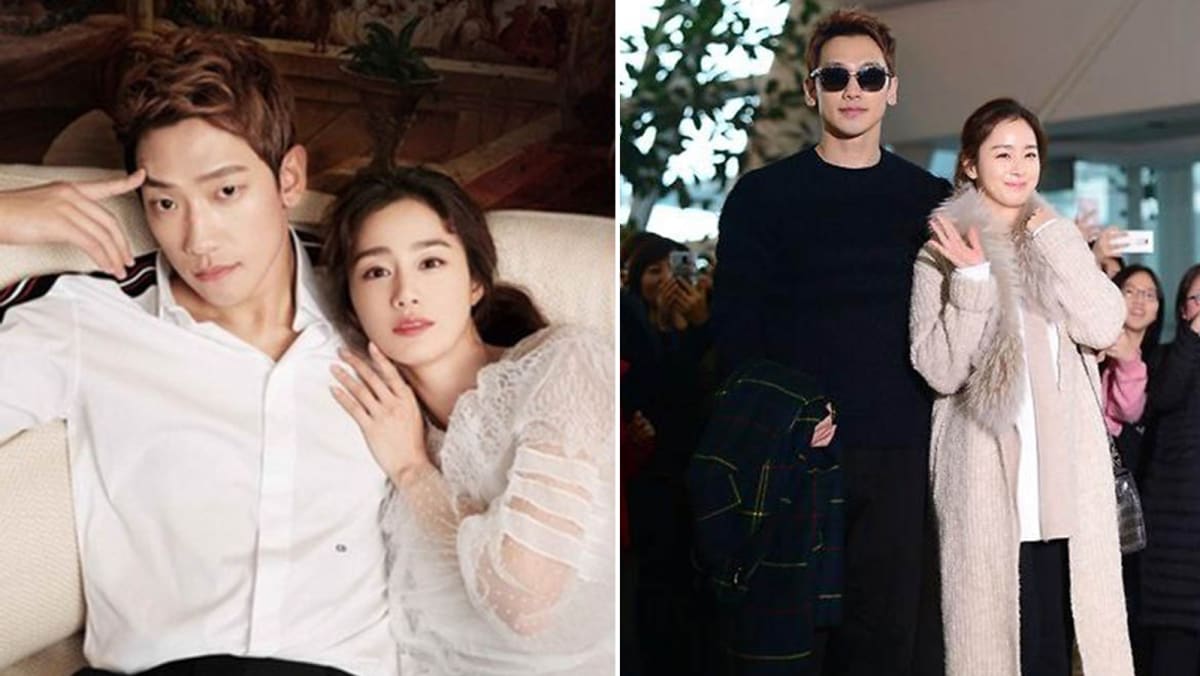 Rain Explains Why He Doesnt Talk About Wife Kim Tae Hee 8days