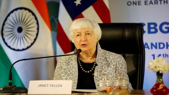美国财长耶伦将出席G20峰会 - 8world