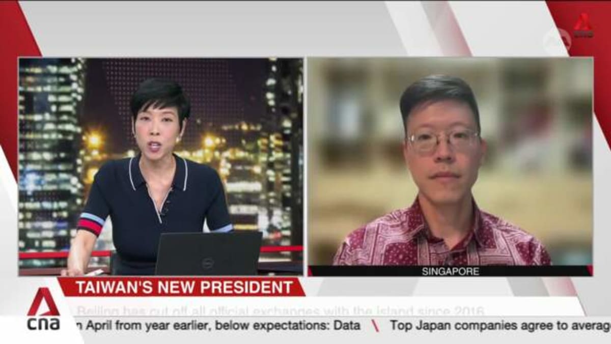 Asst Prof Dylan Loh on William Lai's inauguration speech, cross-Strait ...