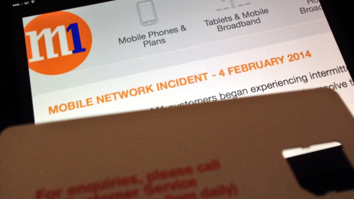 M1 mobile services ‘fully restored’, telco says - TODAY