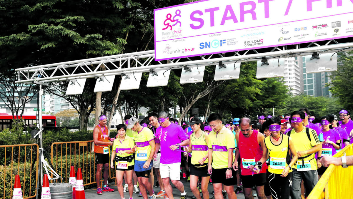 Record numbers for first Runninghour run - TODAY