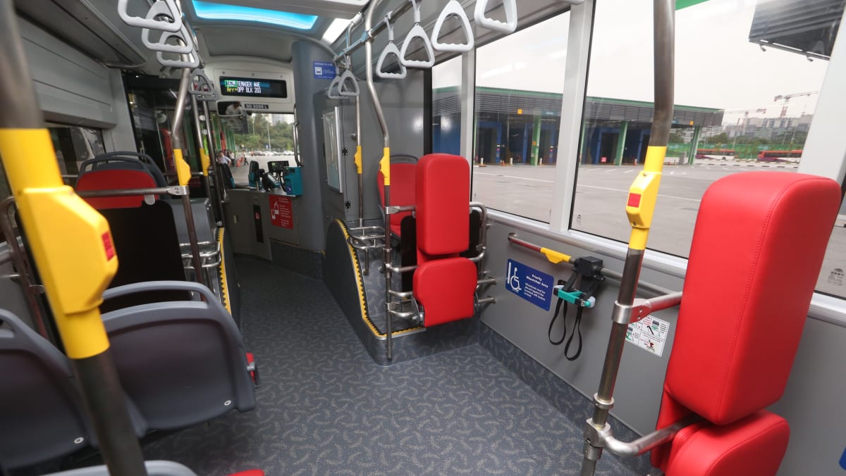 Electric buses to have all reserved seats in front, allow easier access ...
