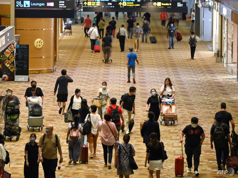 Singapore's air passenger traffic reaches 50.3% of pre-pandemic levels ...