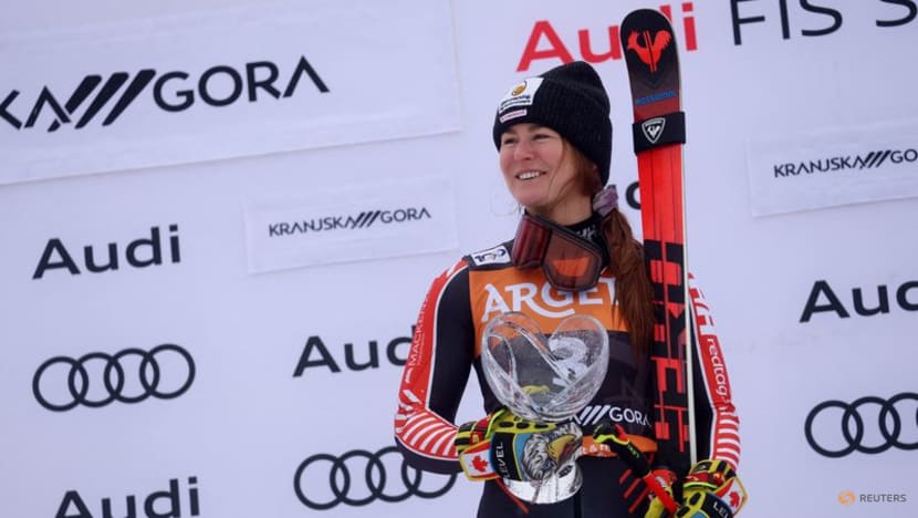 Alpine skiing-Grenier secures second World Cup win in Slovenia - CNA