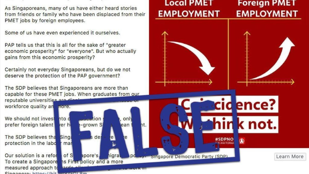 SDP issued with new Pofma directive over Facebook post in 2019 - TODAY