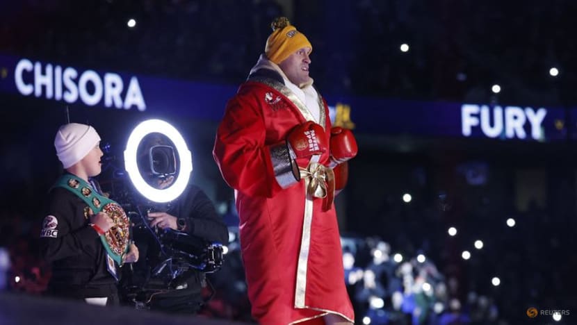Fury to fight Usyk in Saudi for undisputed heavyweight title - CNA