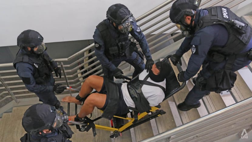 Stun devices and pepper balls: Elite prison security force using tech ...