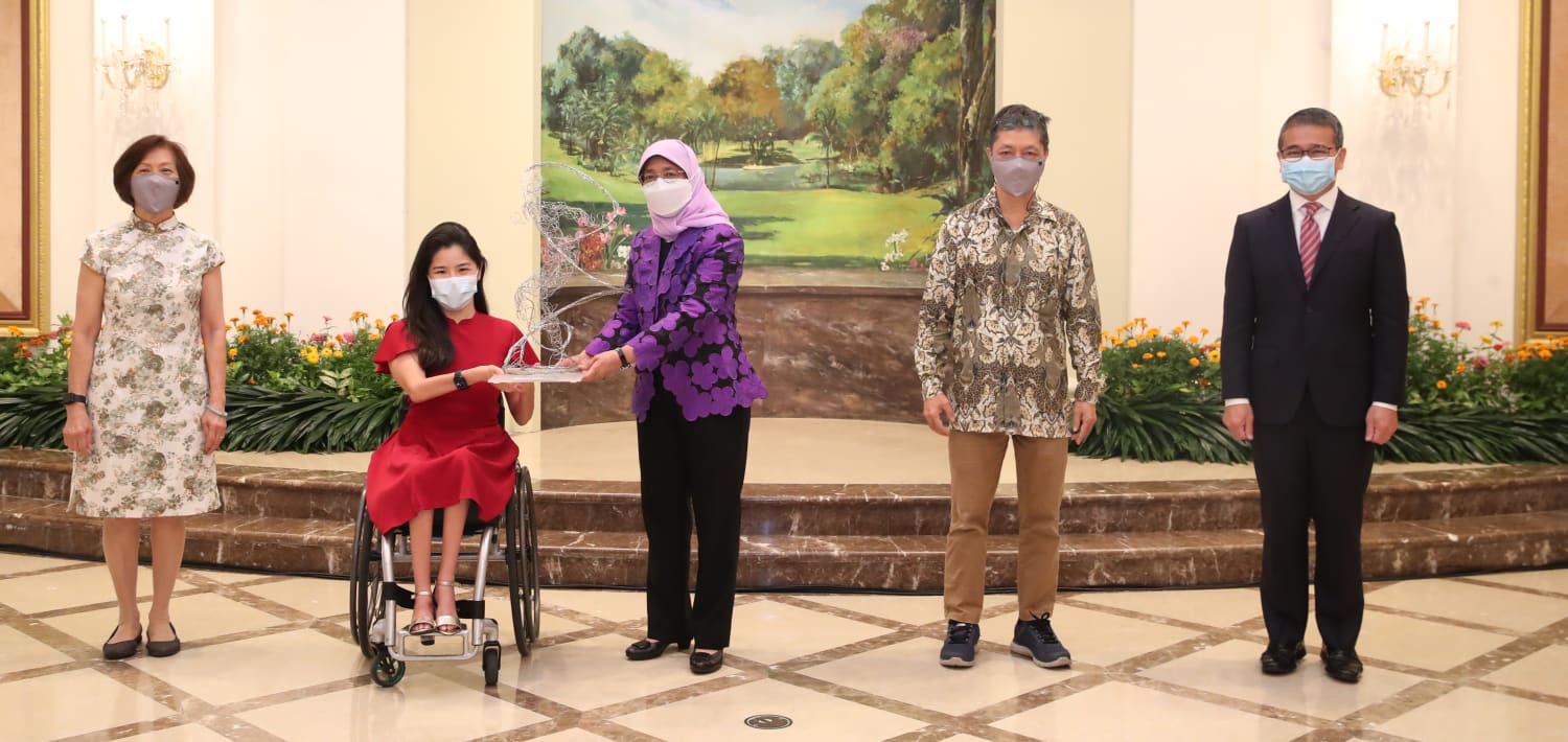 Yip Pin Xiu receives inaugural President's Award for Inspiring ...