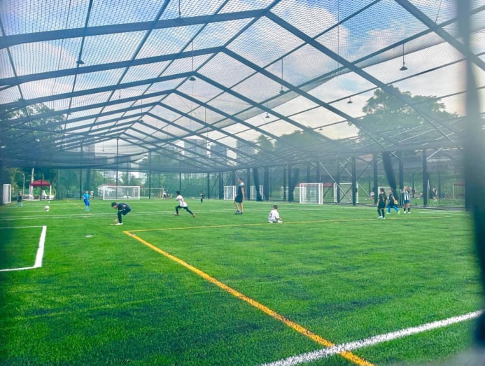 Where are the players? Free football hard courts mostly vacant as noise ...